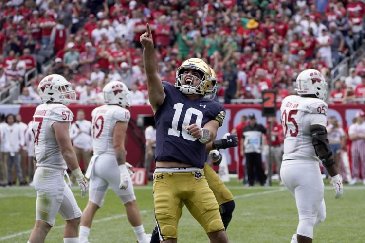 Irish QB Tyler Buchner expected out four months; Drew Pyne to start ...