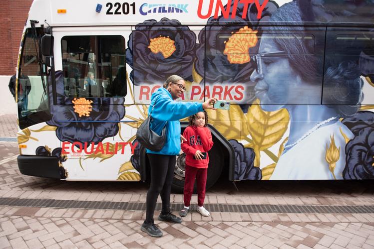 Citilink unveils bus honoring Rosa Parks for Transit Equity Day | Local ...