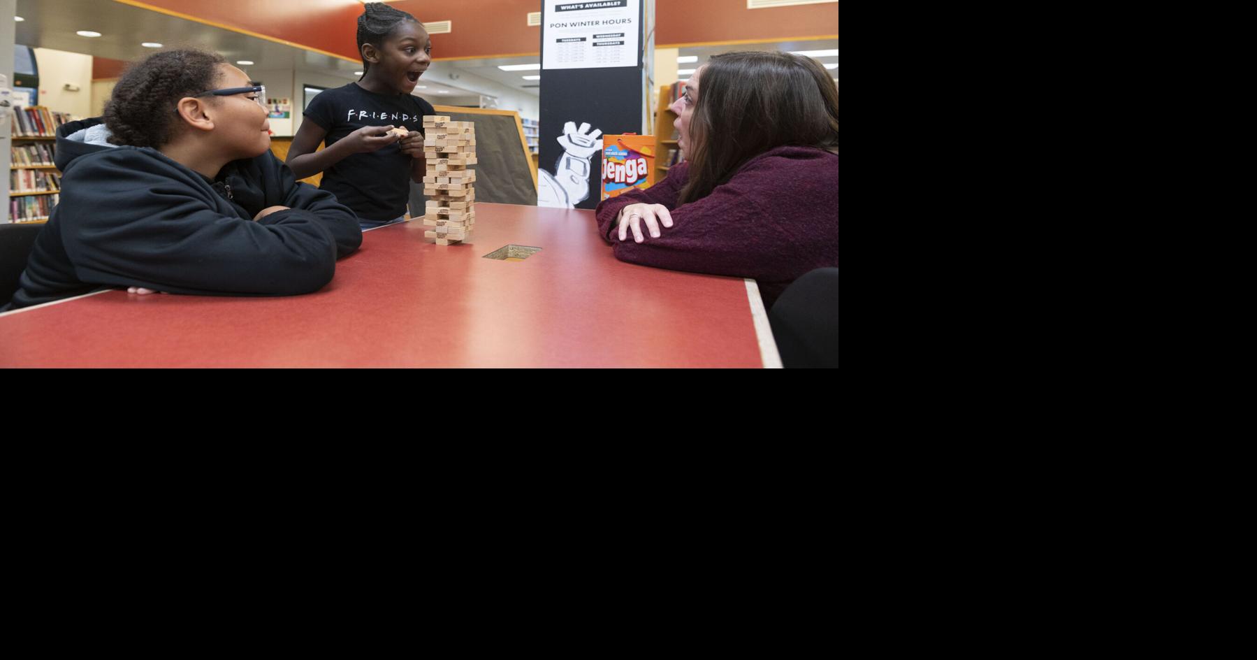 Jenga at the library | Local | journalgazette.net