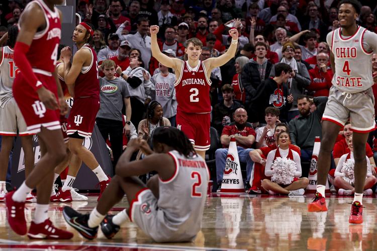 Leal sinks late shot, IU claws back from 19 down to beat OSU | IU ...