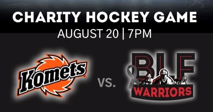 Komets Alumni Game, day of hockey, coming to support Braydin Lewis ...