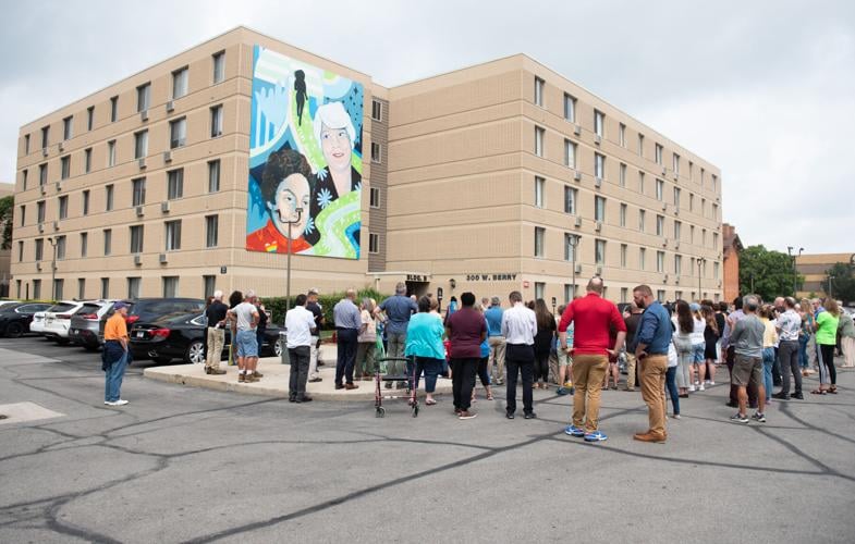 Public Art Commission dedicates final Faces of the Fort mural | Local ...