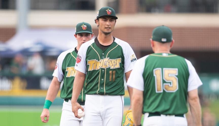 Wednesday Gallery: MLB All-Star Yu Darvish pitches for TinCaps | Multimedia | journalgazette.net