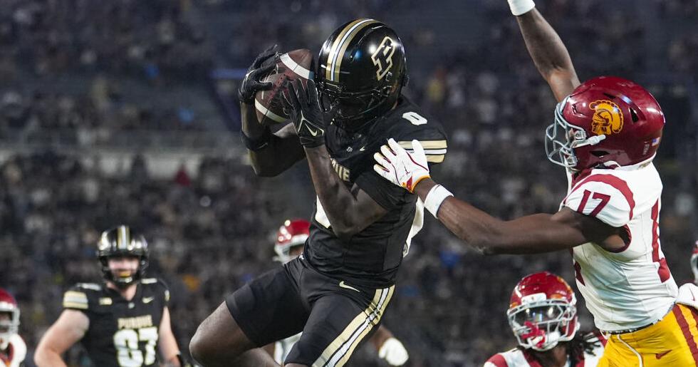 Purdue wide receiver Nitro Tuggle is a rising star | Purdue ...