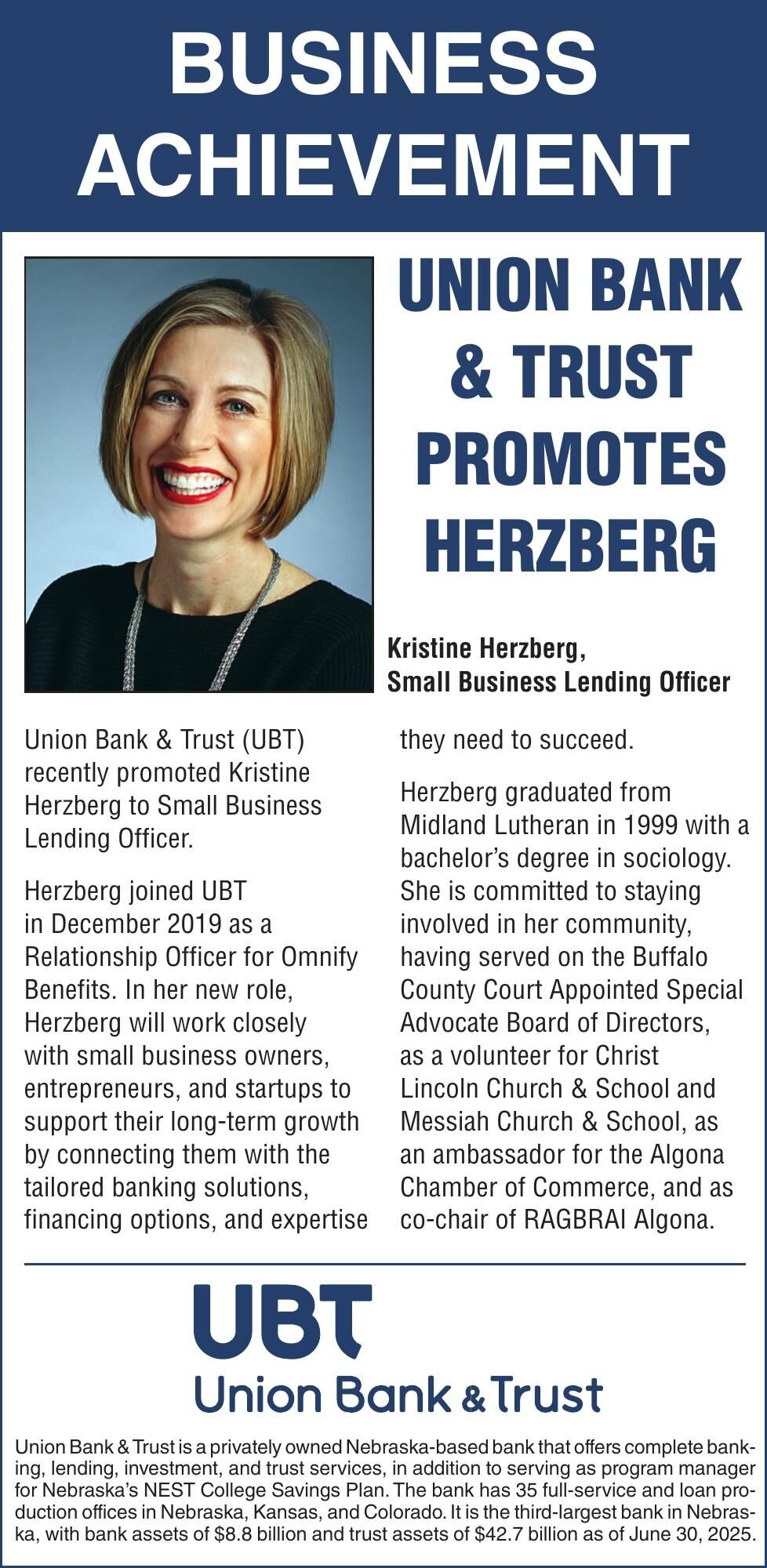 UNION BANK - Ad from 2026-01-25