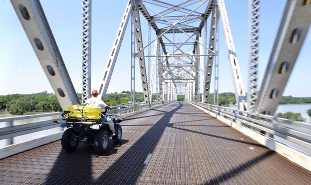 Decatur bridge about to become a free crossing