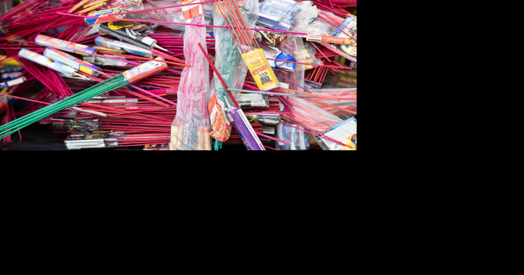 Nebraskans turn in hundreds of pounds of unused fireworks after Fourth