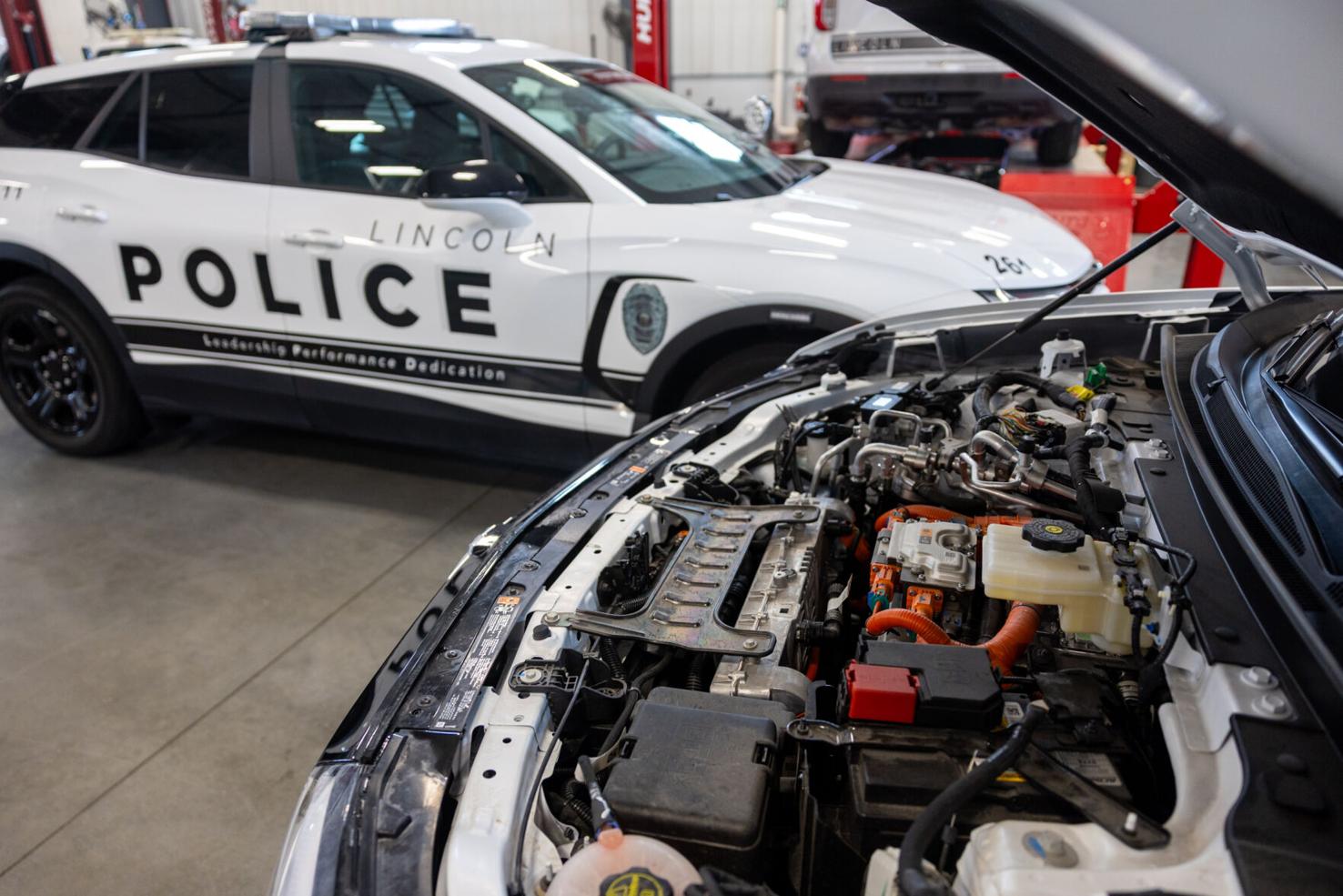 Lincoln adds electric police cruisers to city fleet