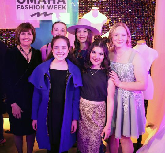 Lancaster County 4-H models garments at Omaha Fashion Week