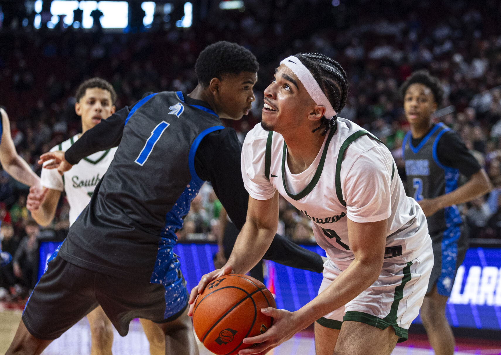 Class A: Dakari Wilson’s deep 3s lift Lincoln Southwest past Millard North