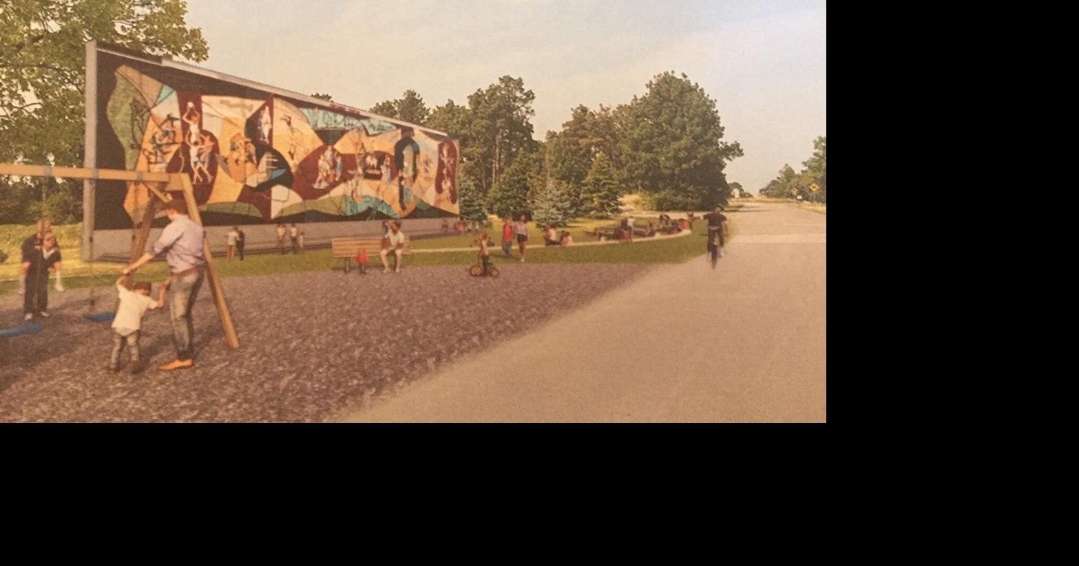Parks advisory board will take another look at prospect of putting Pershing mural in a city park