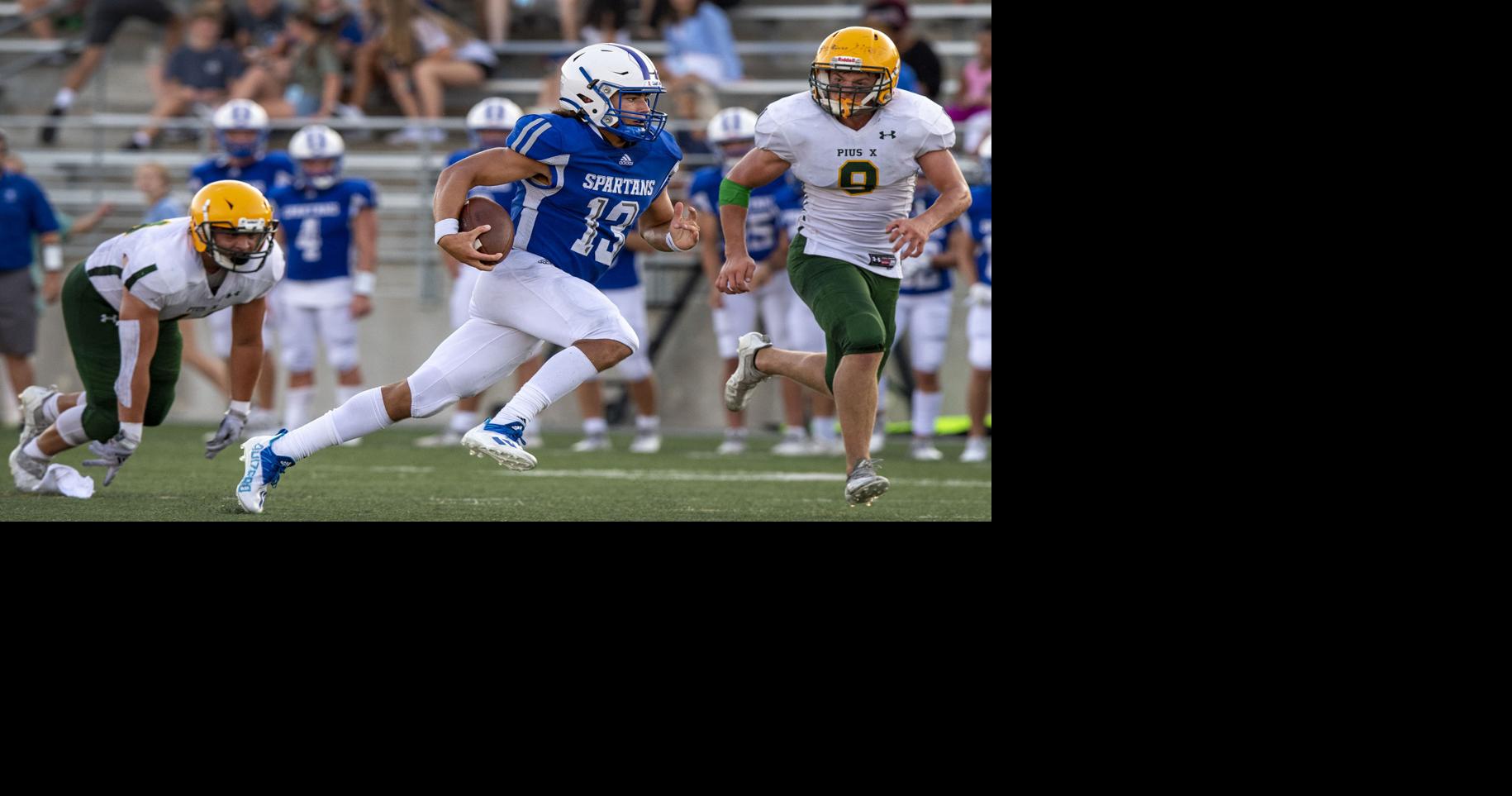 Photos: Lincoln East slips past Lincoln Pius X in season-opening game