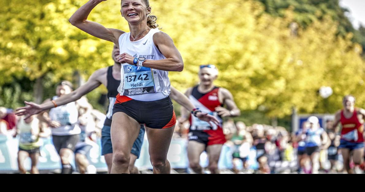 Amie Just: Local running coach Heidi Bock's running journey is a source ...