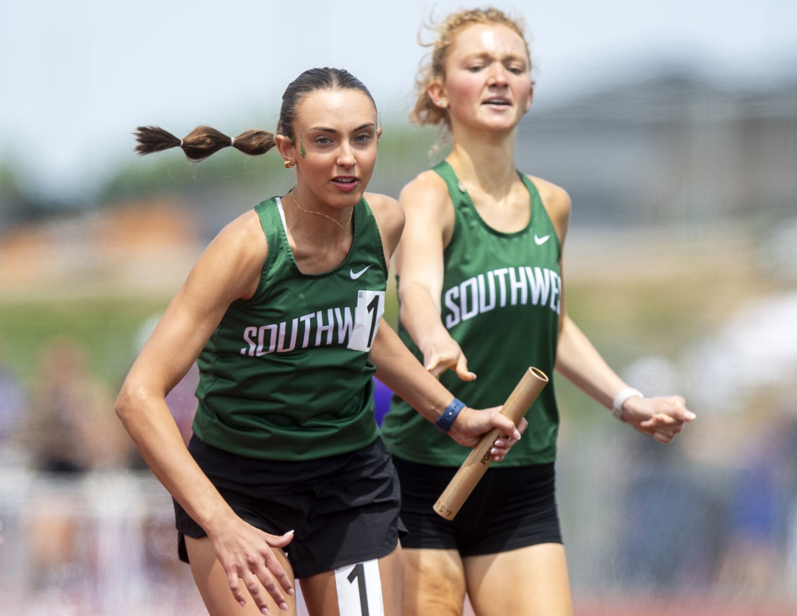 Lincoln Southwest’s Taylor Schuster, Finn McGovern soar at HAC
