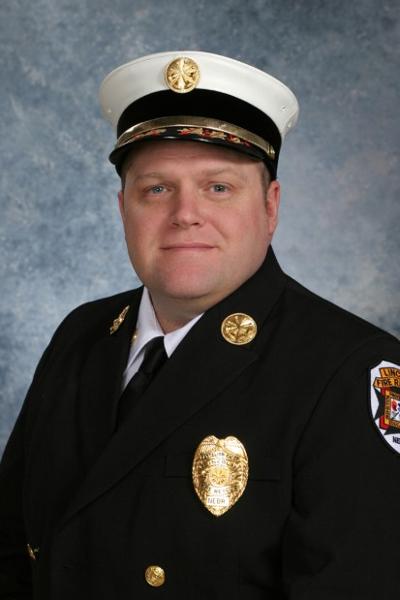 Lincoln Fire & Rescue promotoes Eric Jones