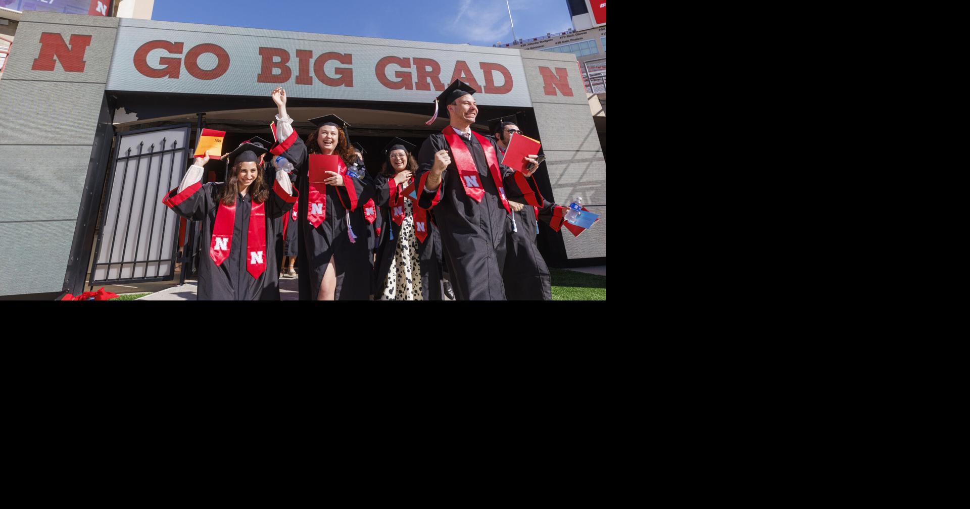 Photos: UNL students celebrate graduation at Memorial Stadium