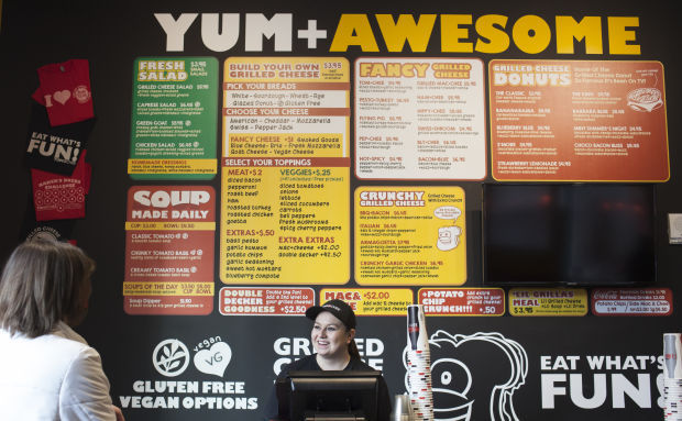 Review: Tom + Chee grilling cheese sandwiches, doughnuts