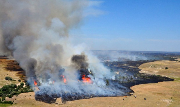 North-central Nebraska wildfires nearly contained