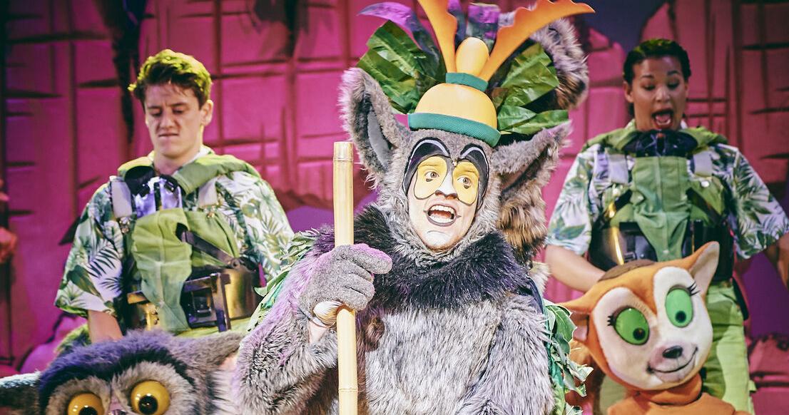 Review: Kids get to 'move it, move it' at 'Madagascar: The Musical ...