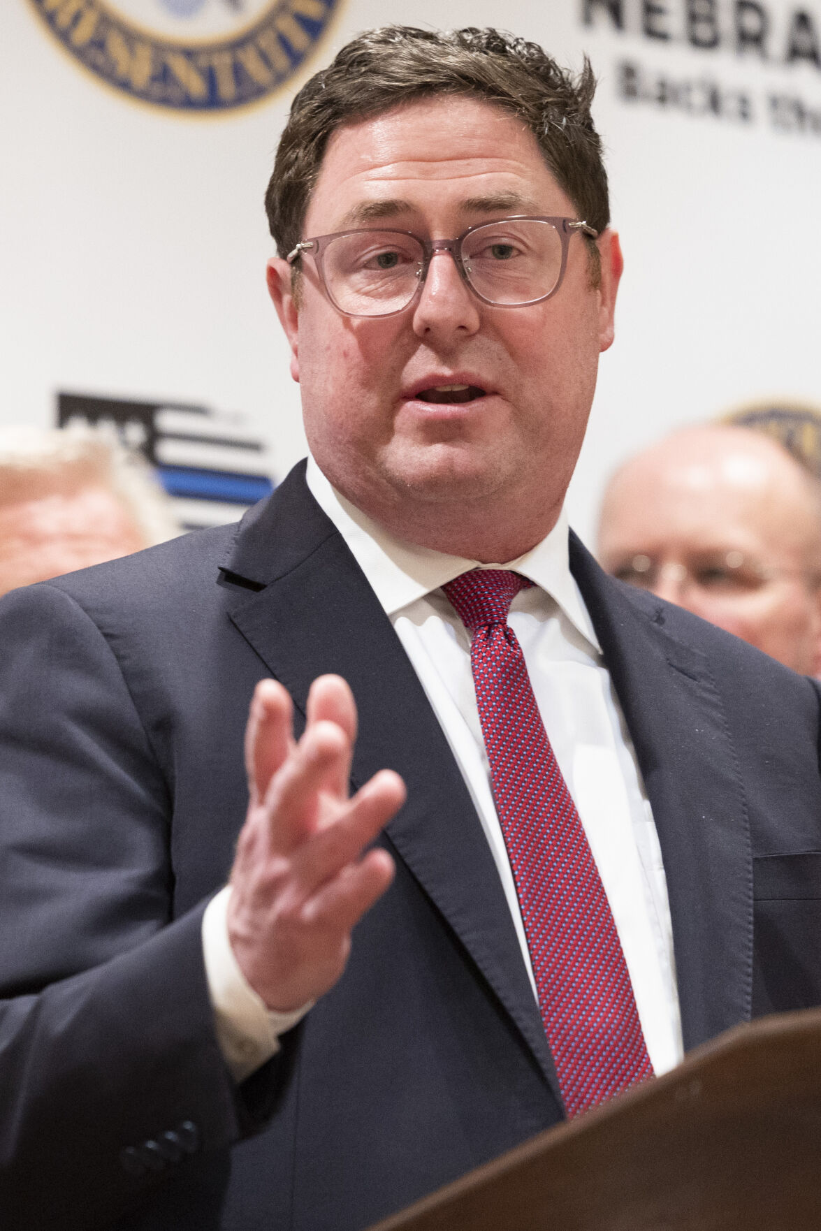 Nebraska Rep. Mike Flood unveils 'Back the Blue' initiative