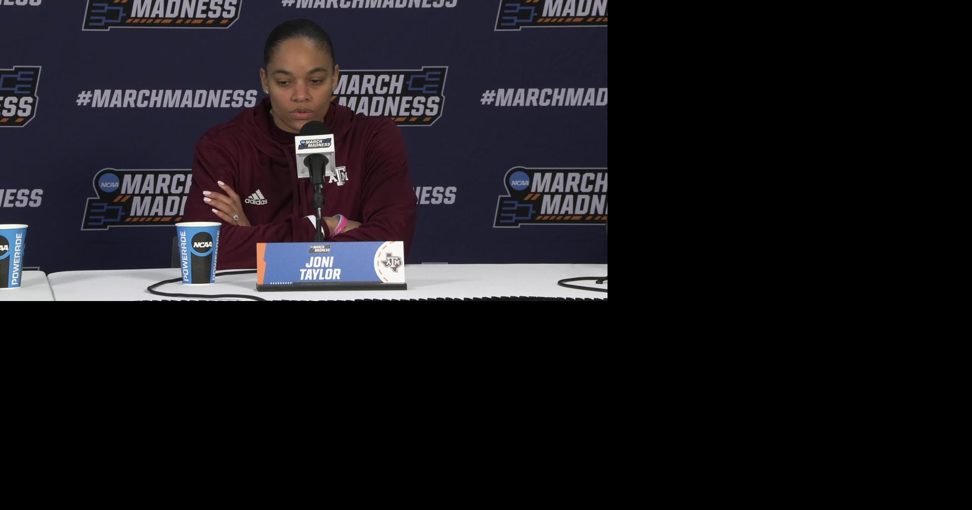 Texas A&M coach Joni Taylor previews Nebraska, March 21