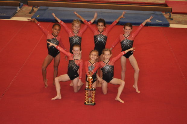 NSG Level 3 girls get a running start