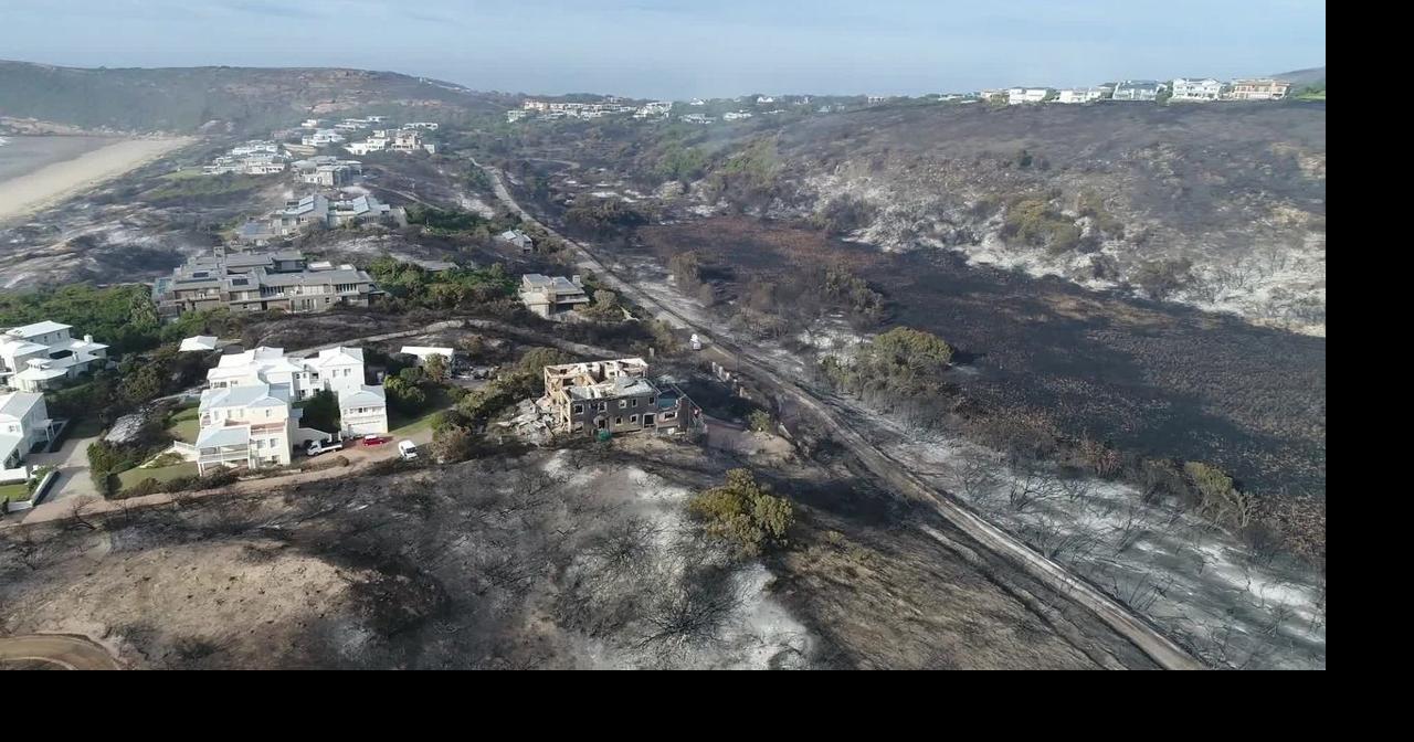 Drone Footage Shows Extent of South Africa Wildfires,From: Roberto Boni