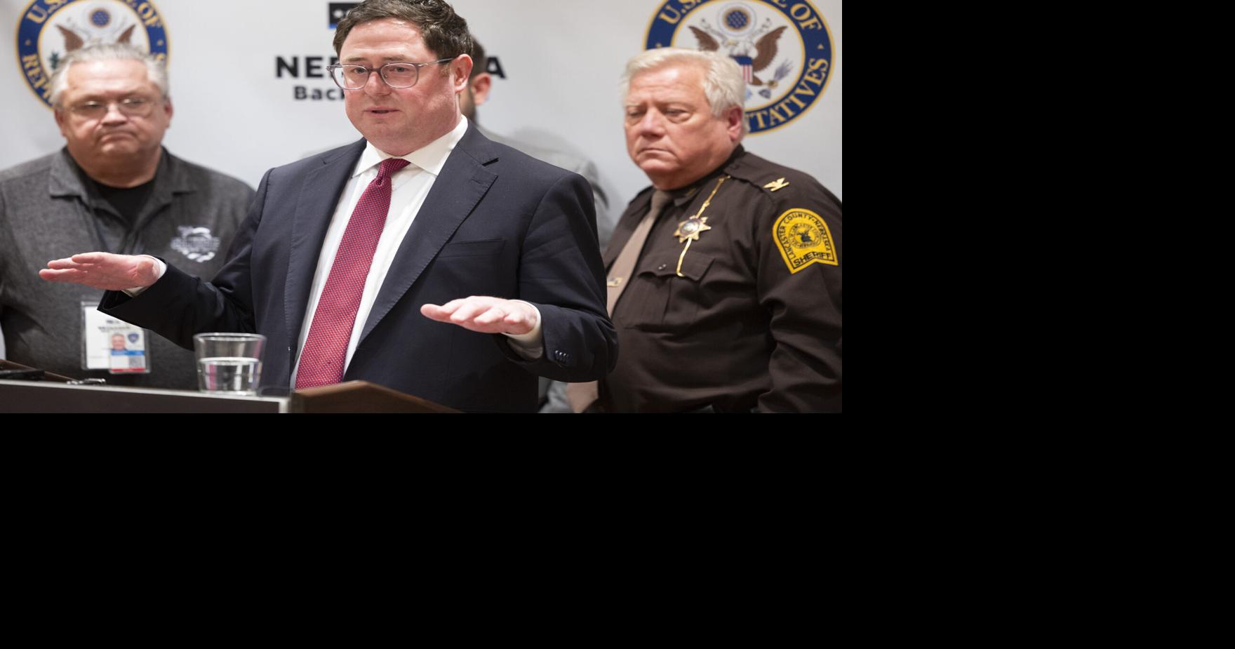 Nebraska Rep. Mike Flood unveils 'Back the Blue' initiative