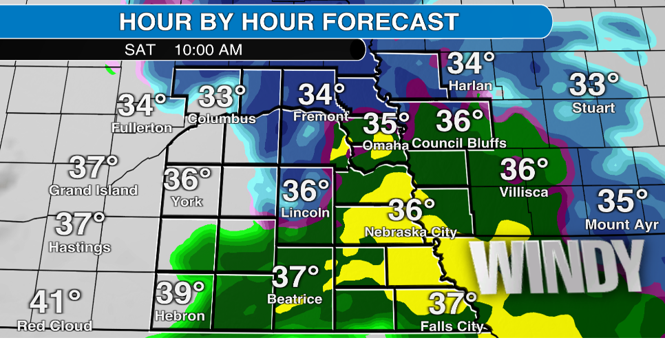 Flurries possible Friday morning, but a good chance of rain and snow ...