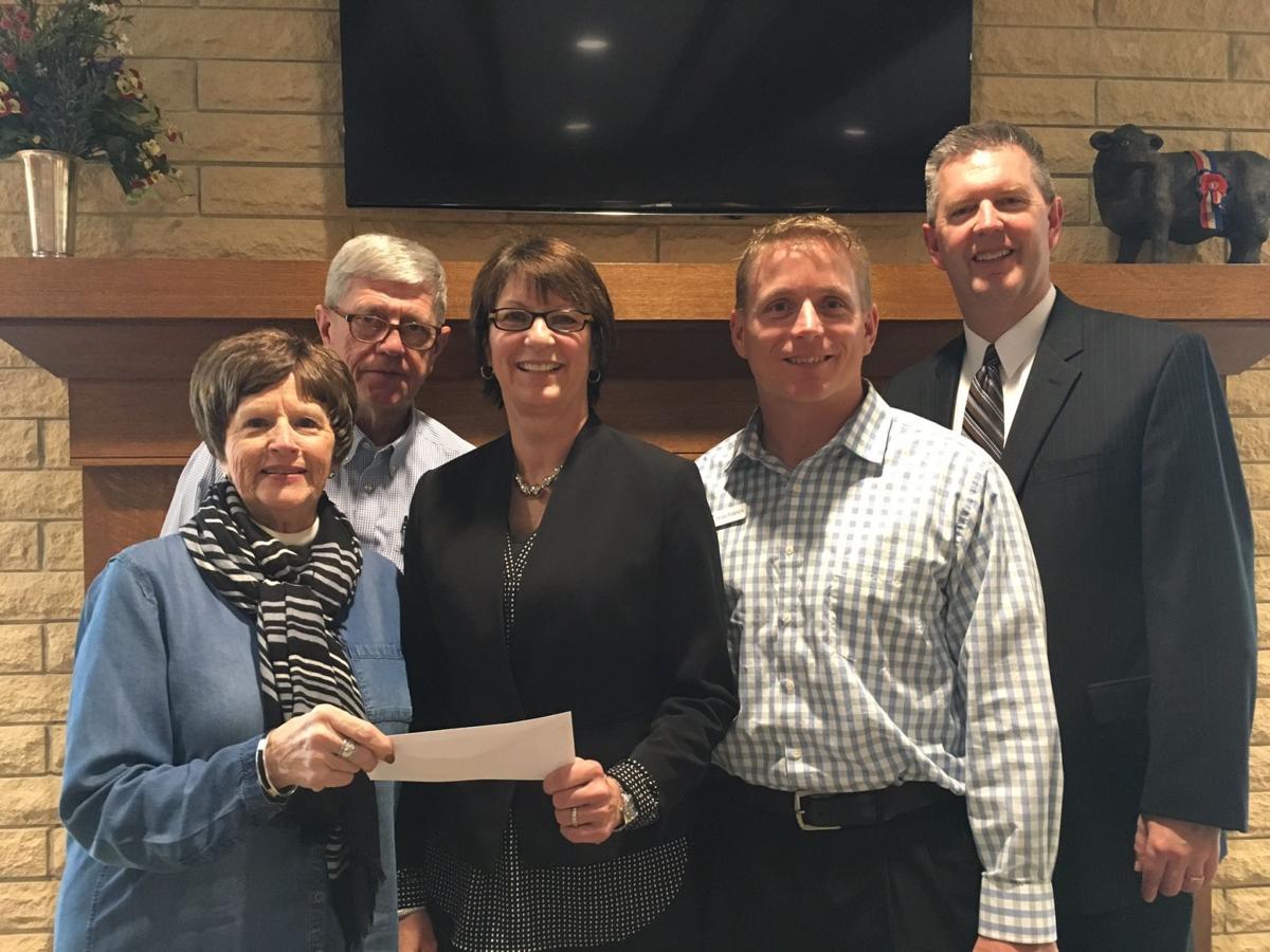 Cattle National Bank gives $5,000 for Fallbrook YMCA pool