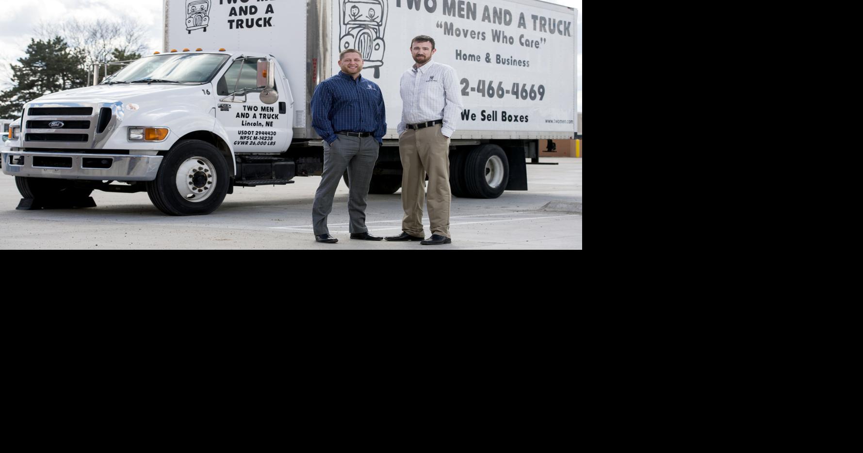 Two men take over local Two Men and a Truck franchise