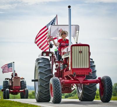 A tractor ride down memory lane