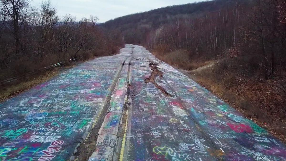 Pennsylvania's colorful 'Graffiti Highway' is being shut down for good