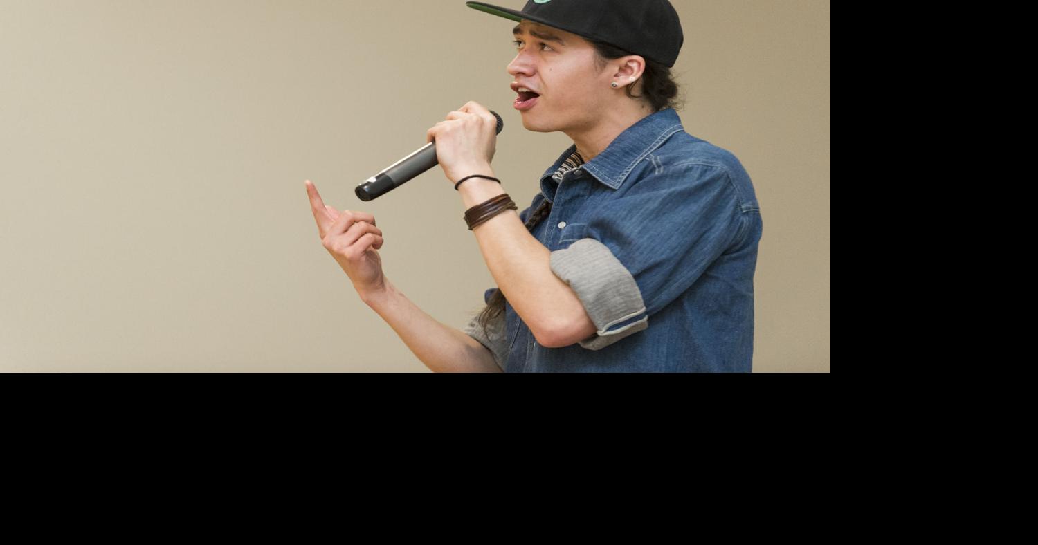 Native rap artist encourages graduates to follow their dreams