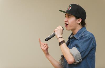 Native rap artist encourages graduates to follow their dreams
