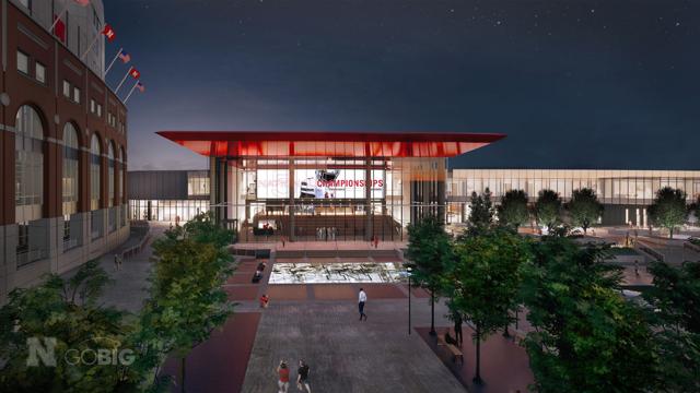 Check out these updated renderings of Nebraska's new football facility