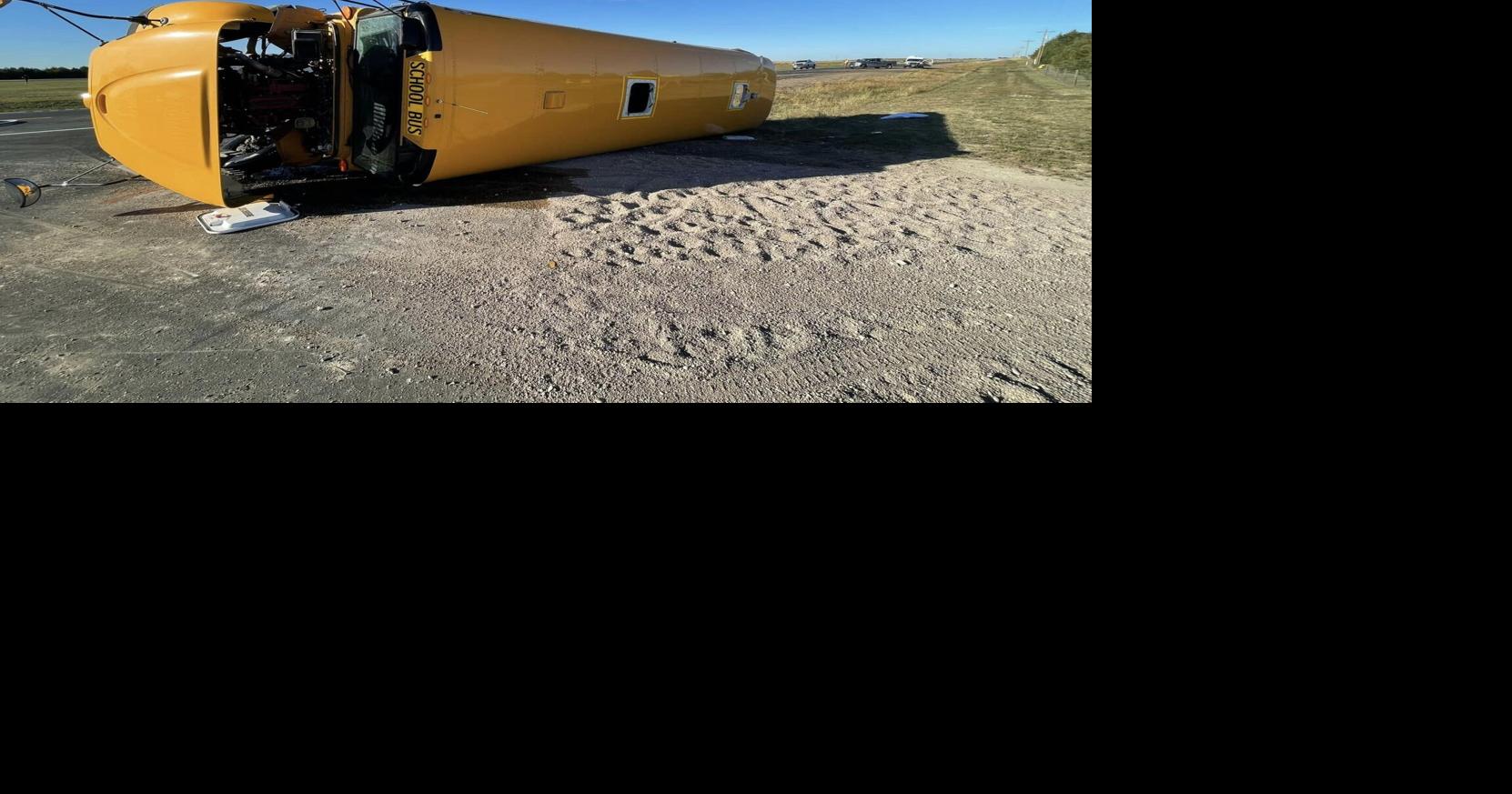Three students transferred to trauma centers following bus crash in ...