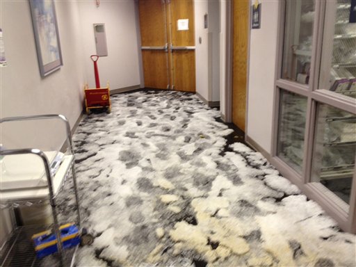 Norfolk hospital suffers water damage; record rain in Lincoln