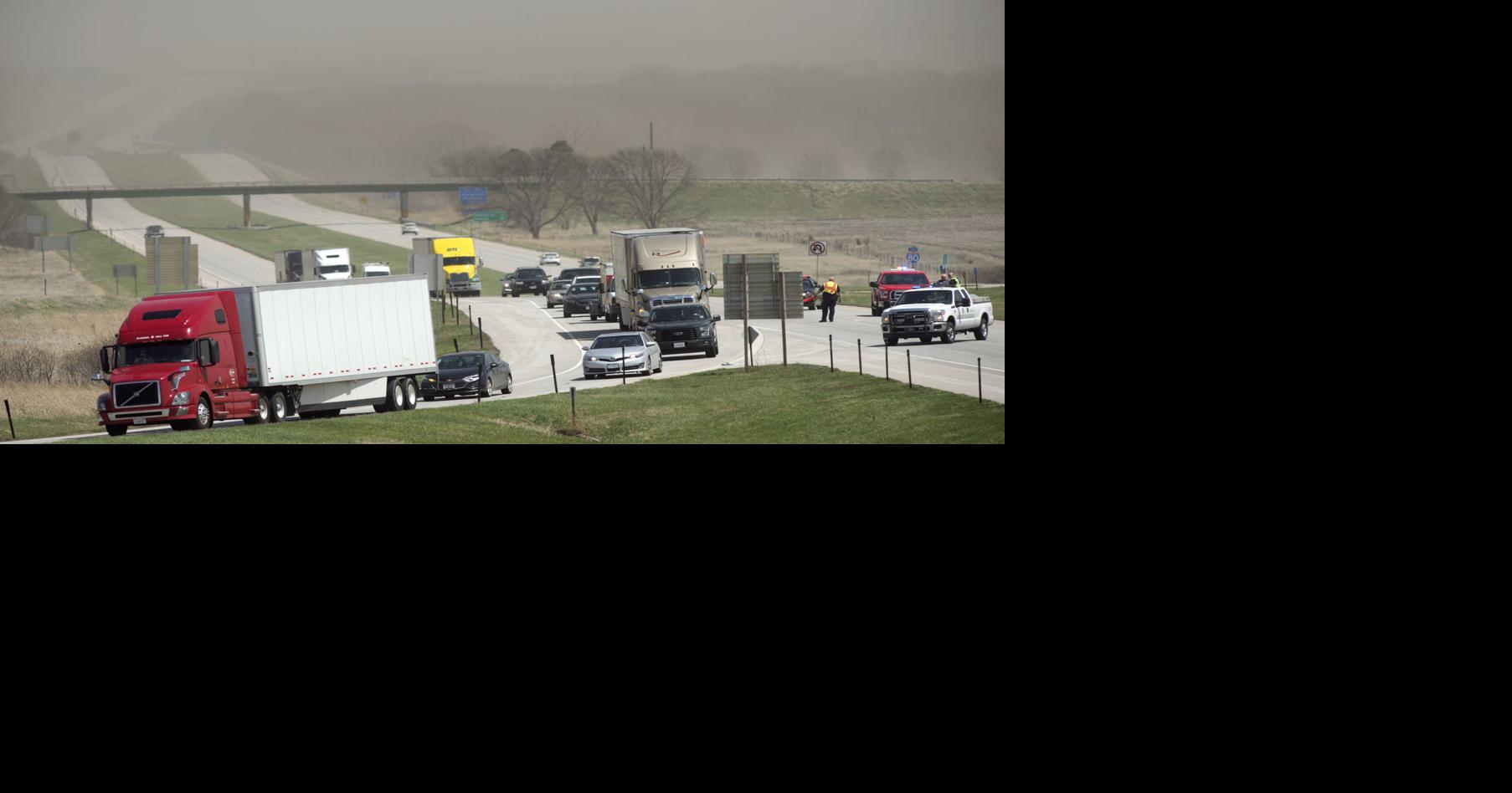 Photos: Dust storm hits Nebraska