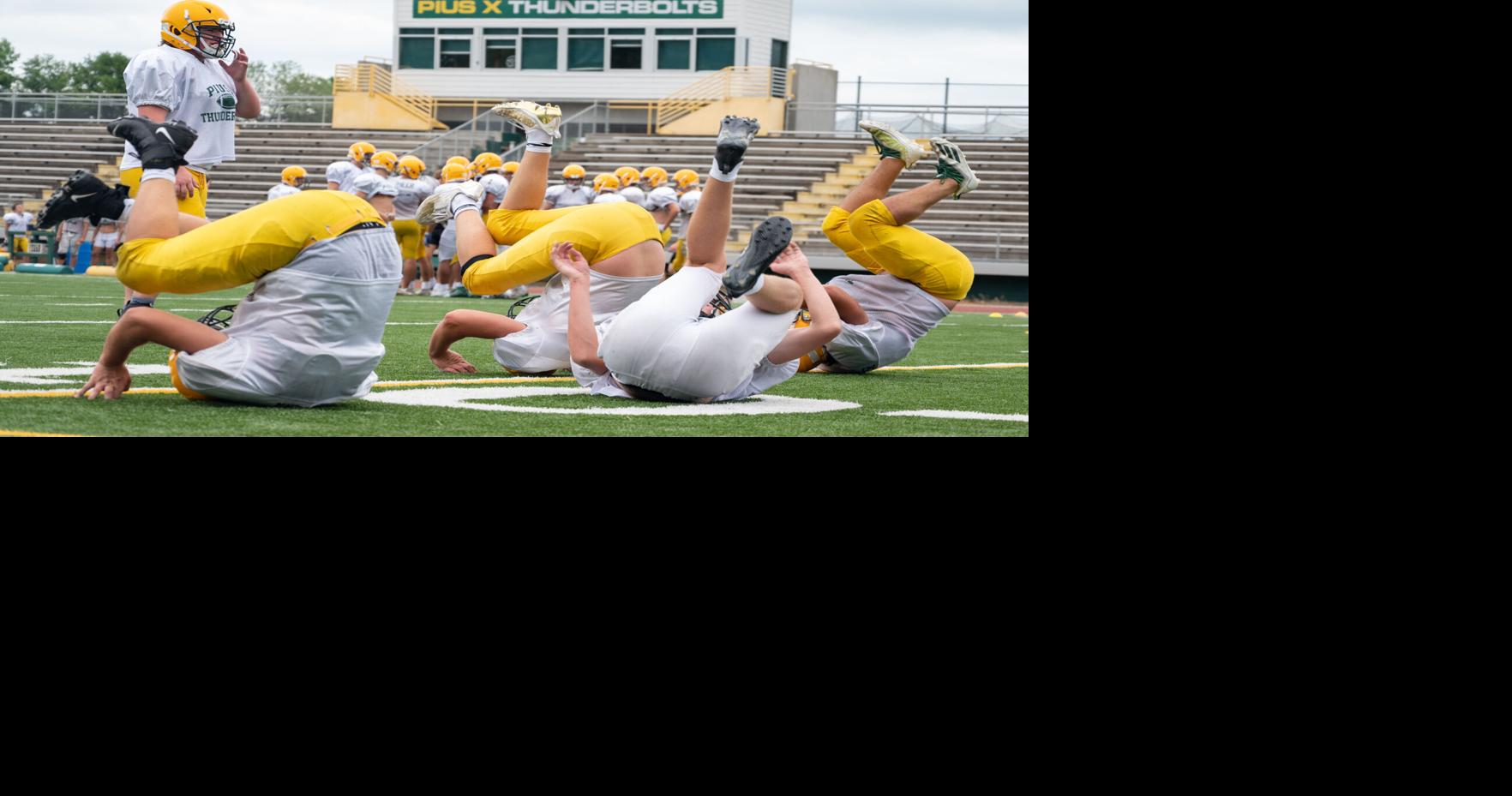 Photos: Lincoln Pius X hits the practice field. Here's what the Bolts ...