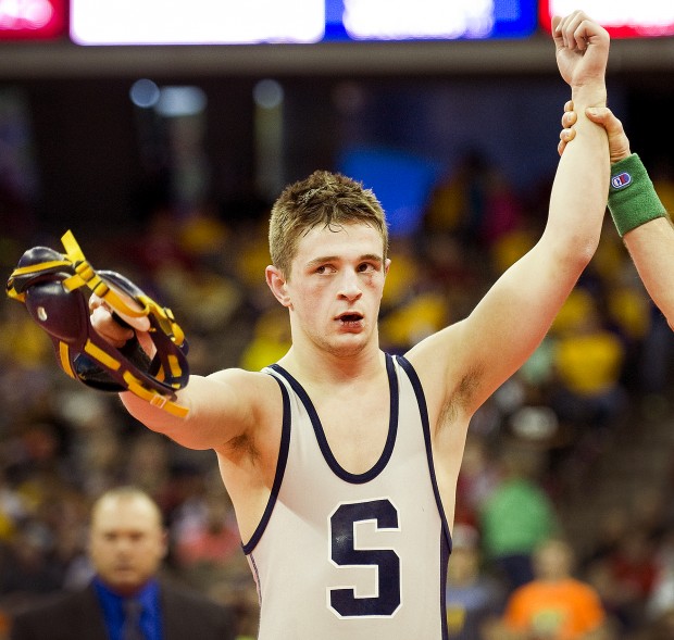 State wrestling: Hayek joins brothers as state champ