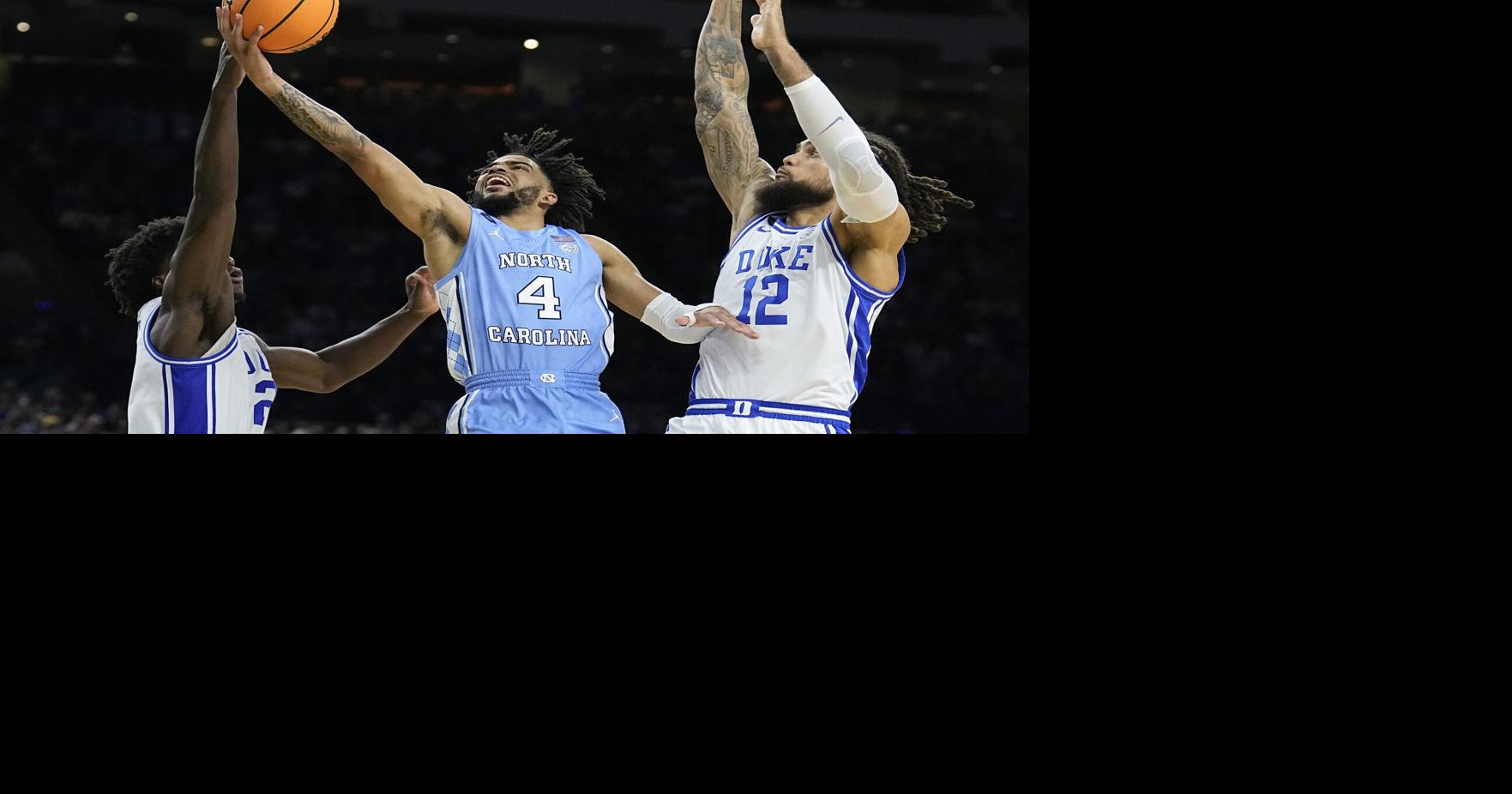 See highlights as North Carolina beats Duke in NCAA men's basketball ...