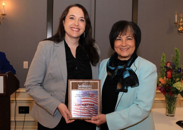 First Lady Sally Ganem honors Lincoln volunteers
