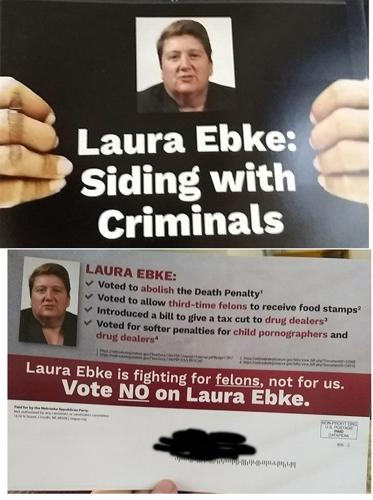 Laura Ebke for Legislature (oppose)