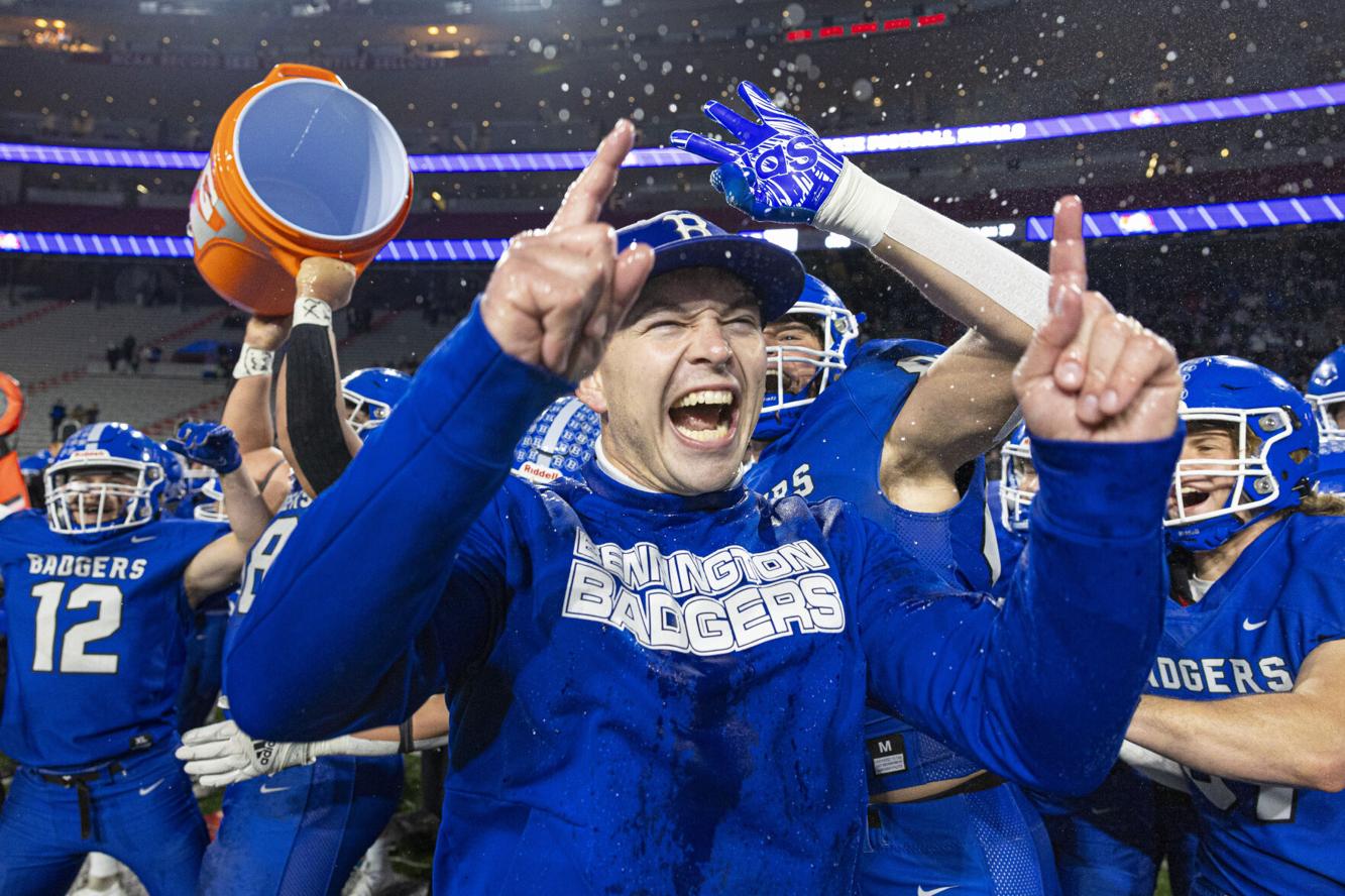 Bennington wins Class B state football championship