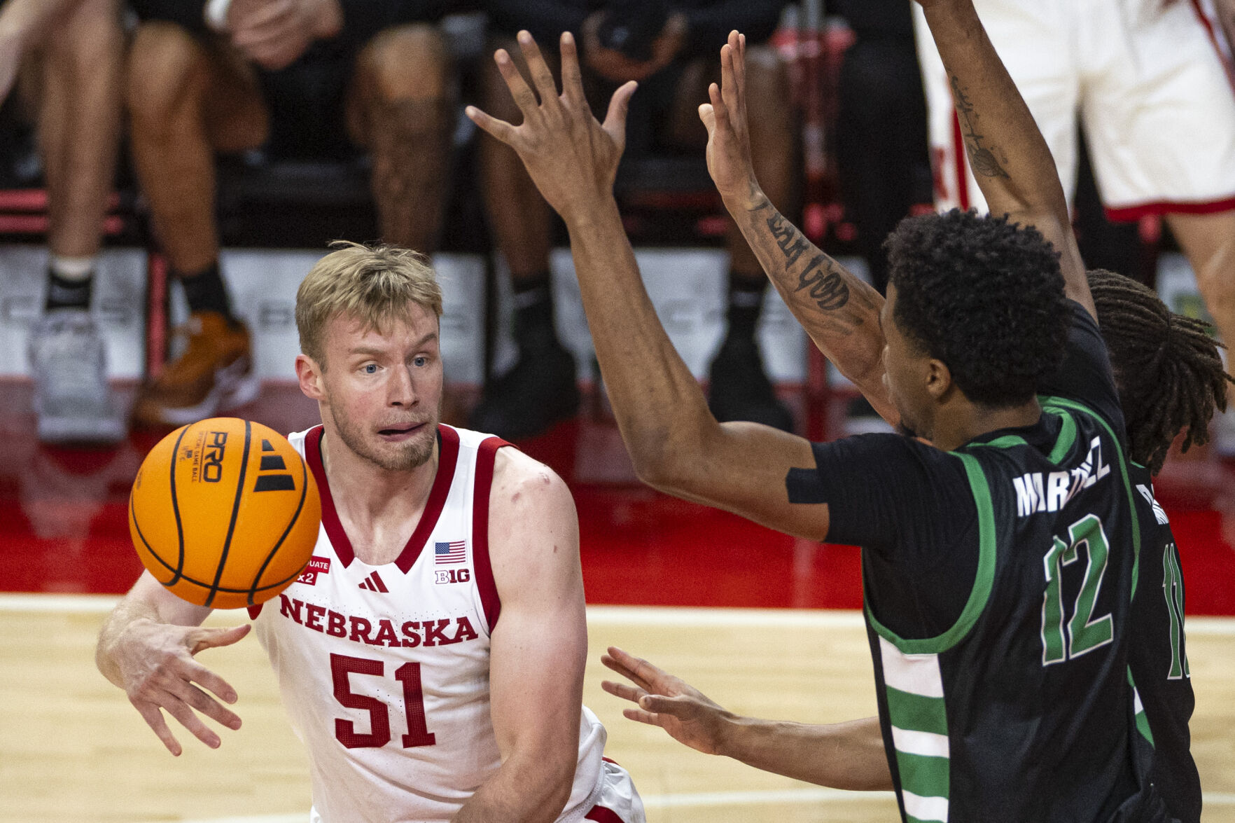 Photos: Nebraska men's basketball vs. South Carolina Upstate, Nov. 29, 2025