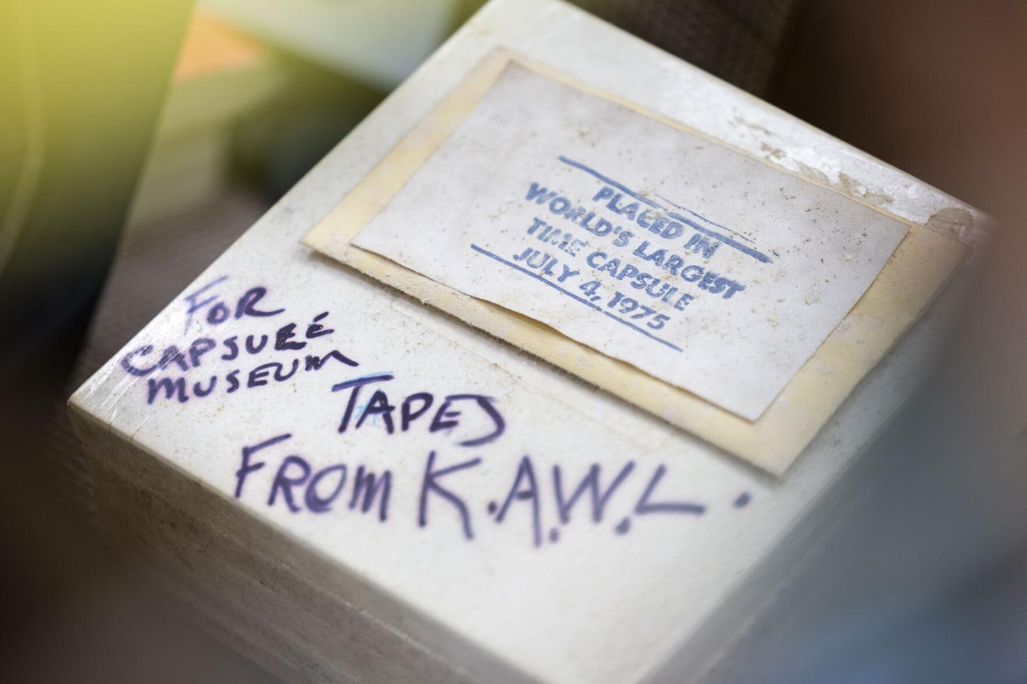 World's largest time capsule opened in Nebraska