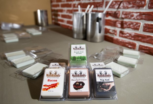 'Manly' soap making a big splash