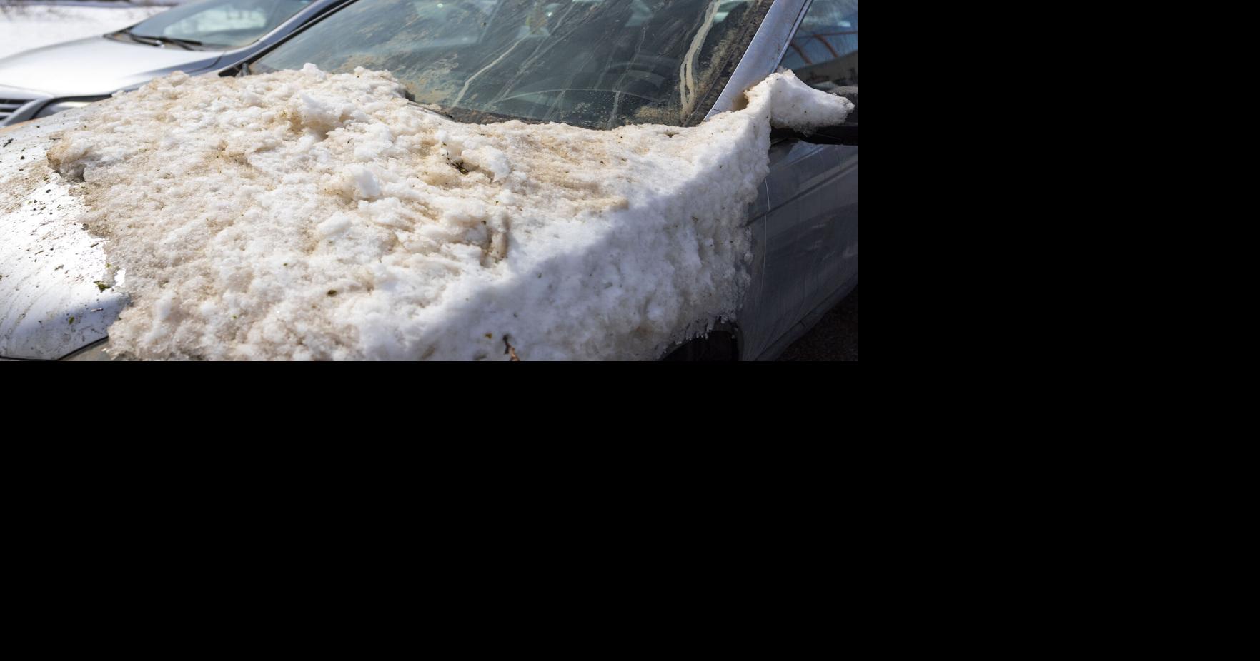 Dust storm down south made for dirty snow in Nebraska