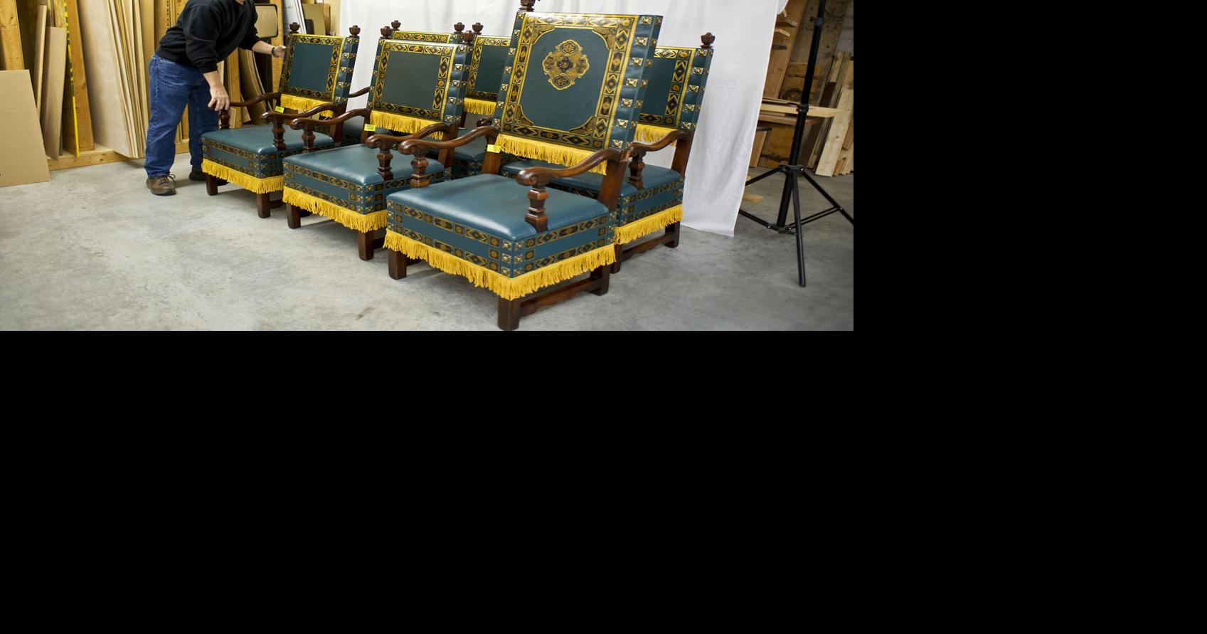 Historic Capitol chairs restored to original glory